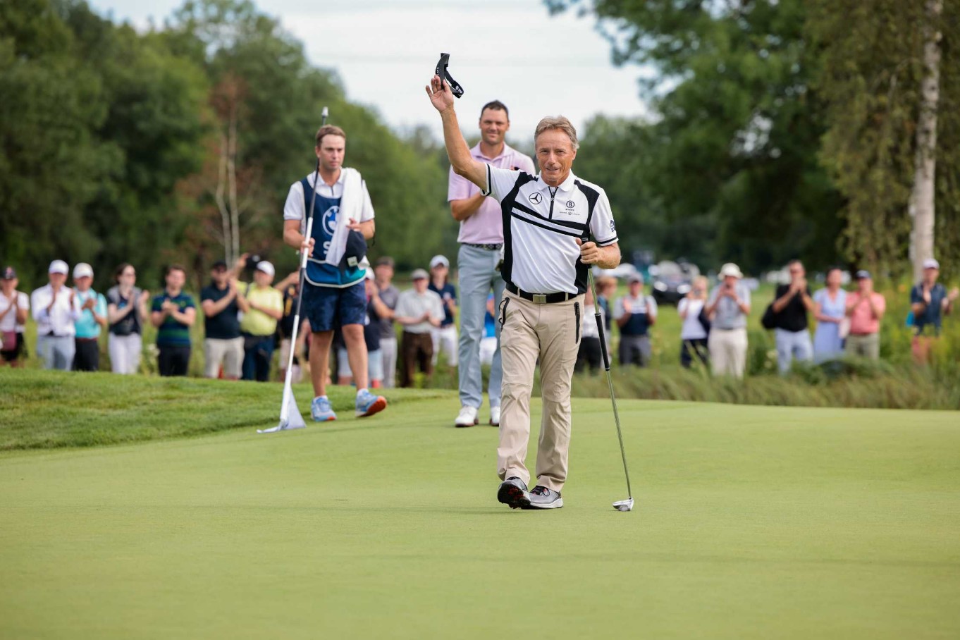Witness golf legend Bernhard Langer’s arewell at Munich’s BMW International Open, marking his ...